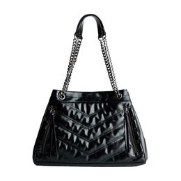 Bershka Schultertasche Damen Gr&ouml;&szlig;e One Size schwarz