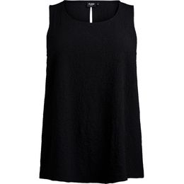 Flash By Zizzi Blusentop 'Fltracy' Damen Gr&ouml;&szlig;e XXXL/4XL schwarz