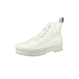 Superga Schn&uuml;rstiefelette 'Apina' Damen Gr&ouml;&szlig;e 42 hellblau / wei&szlig; Winterschuhe