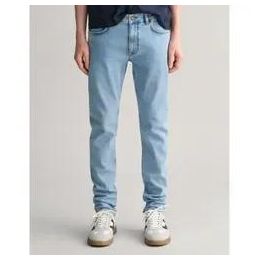 Gant f&uuml;r Jungen. 910095 Slim Fit Jeans Teen Jungen blau (13a&ntilde;os= 157cm), L&auml;ssig, Denim, Kinderbekleidung