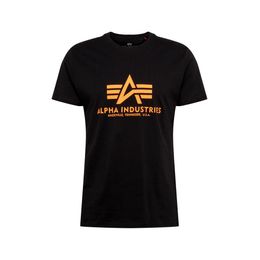 Alpha Industries Shirt Herren Gr&ouml;&szlig;e XXXL neonorange / schwarz