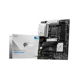MSI PRO B760-P II, Mainboard schwarz