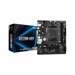 Asrock A520M-HDV, Mainboard