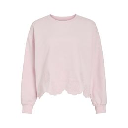 Vila Sweatshirt 'VIHailey' Damen Gr&ouml;&szlig;e S pastellpink