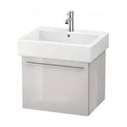 Duravit X-Large Waschtischunterschrank wandh&auml;ngend 6044, 1 Auszug, 550mm f&uuml;r Vero, XL604402727, Farbe: Wei&szlig;er Flieder Hochglanz Lack