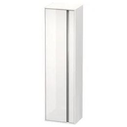 Duravit Ketho Hochschrank, 500x1800x360 mm, 1 T&uuml;r, Anschlag links, KT1265L2222, Farbe: Wei&szlig; Hochglanz Dekor