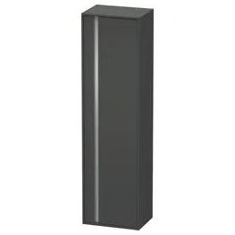 Duravit Ketho Hochschrank, 500x1800x360 mm, 1 T&uuml;r, Anschlag rechts, KT1265R4949, Farbe: Graphit Matt Dekor