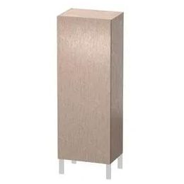 Duravit L-Cube Halbhochschrank, Breite 500mm, Tiefe 363mm, 1 T&uuml;r, Anschlag rechts, LC1179R1111, Farbe: Eiche Kaschmir Echtholzfurnier