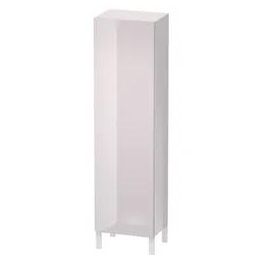 Duravit L-Cube Hochschrank, Breite 500mm, Tiefe 363mm, 1 T&uuml;r, Anschlag rechts, LC1181R2727, Farbe: Wei&szlig;er Flieder Hochglanz Lack