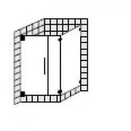 Sprinz Achat R Plus Ma&szlig;anfertigung Pendelt&uuml;r o. T&uuml;r mit Seitenteil, Ma&szlig;e bis: 900x900x2000mm, AR17.9SOM, Duschkabine: Beschlagteile: Sonderoberfl&auml;che, Glasart: Kristall hell mit SpriMedical