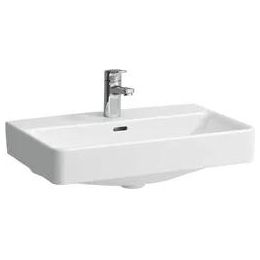 Laufen PRO S Waschtisch Compact, 1 Hahnloch, mit &Uuml;berlauf, 600x380mm, H8189594001041, Farbe: Wei&szlig; mit LCC