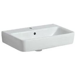 Geberit Renova Compact Waschtisch, 550x370mm, 226155600, Farbe: Wei&szlig;, mit KeraTect