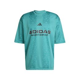 adidas Sportswear Funktionsshirt 'TIRO' Herren Gr&ouml;&szlig;e XS t&uuml;rkis / cyanblau / schwarz