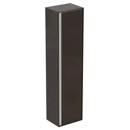 Ideal Standard Connect Air Hochschrank, Anschlag links/rechts, 1 T&uuml;r, 400x300x1600mm, E0832VY, Farbe: Braun matt / wei&szlig; matt