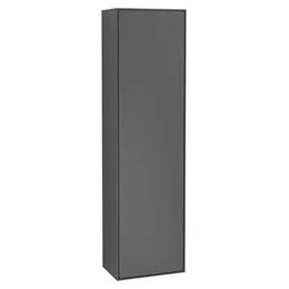 Villeroy & Boch Villeroy & Boch Finion Hochschrank, Anschlag rechts, 418x1516x270mm, F49000GK, Farbe: Anthracite Matt