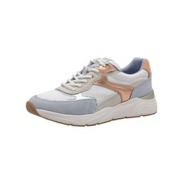 Tamaris Sneaker Damen Gr&ouml;&szlig;e 41 taubenblau / bronze / hellgrau / wei&szlig;