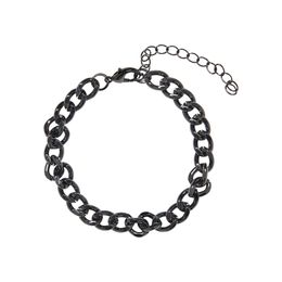 Urban Classics Armband Damen Gr&ouml;&szlig;e S/M schwarz / silber