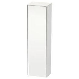 Duravit XSquare Hochschrank, 1 T&uuml;r Anschlag rechts, 4 Glasfachb&ouml;den, 500x1776x356mm, XS1313R3636, Farbe: Wei&szlig; Seidenmatt Lack