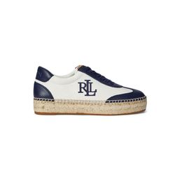 Lauren by Ralph Lauren Lauren Ralph Lauren Sneaker 'LUIZE' Damen Gr&ouml;&szlig;e 40 ecru / navy