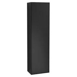 Villeroy & Boch Villeroy & Boch Finion Hochschrank, Anschlag links, mit LED- Beleuchtung, 418x1516x270mm, G48000PD, Farbe: Black Matt Lacquer