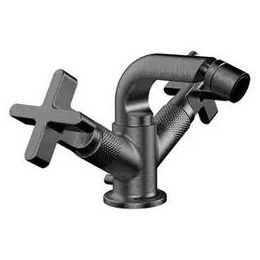 Gessi Inciso+ Bidet-Einhebelmischer, mit Ablaufgarnitur 1 1/4, 58127713, Farbe: Messing Antik
