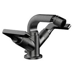 Gessi Inciso- Bidet-Einhebelmischer, mit Ablaufgarnitur 1 1/4, Ausladung 97 mm, 58027031, Farbe: Chrom