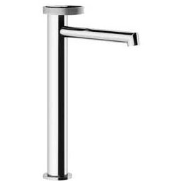 Gessi Anello, Waschtisch-Einhebelmischer, hohe Version, ohne Ablaufgarnitur, Ausladung 174mm, 63306707, Farbe: Metall Schwarz geb&uuml;rstet PVD