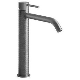 Gessi316 Meccanica Waschtisch-Einhebelmischer, h&ouml;here Version 228 mm, Ausladung 156 mm, ohne Ablaufgarnitur, 54206727, Farbe: Messing geb&uuml;rstet PVD