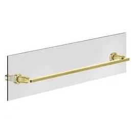 Gessi Inciso Handtuchhalter 600 mm, Montage an Glaswand, 58617246, Farbe: Gold PVD