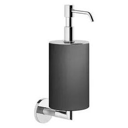 Gessi Anello Seifenspender zur Wandmontage Beh&auml;lter schwarz matt, 63714713, Farbe: Messing Antik