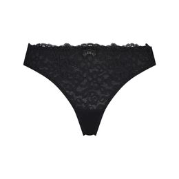 Hunkem&ouml;ller Hunkem&ouml;ller String 'Marine' Damen Gr&ouml;&szlig;e XXL schwarz Winterschuhe