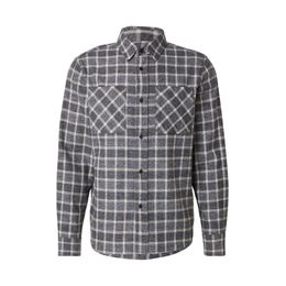 DAN FOX APPAREL Button Up Shirt 'Daniel' male size M Grey / Red / White