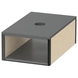 Duravit Box f&uuml;r Spiegelschrank, Utensilienbox mit Deckel, 100x160 mm, XV994807878, Farbe: Ahorn massiv