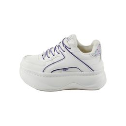 Buffalo Sneaker 'Orcus Luxe' Damen Gr&ouml;&szlig;e 38 lila / wei&szlig; Sommerschuhe
