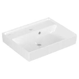 Villeroy & Boch Villeroy & Boch Collaro Handwaschbecken, 1 Hahnloch, mit &Uuml;berlauf, geschliffen, 500x400mm, 43345GR1, Farbe: Wei&szlig; CeramicPlus