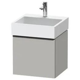 Duravit D-Neo, Waschtischunterbau wandh&auml;ngend, Breite 484 x Tiefe 442mm, 1x Auszug, mit Griff, DE427000707, Farbe: Beton Grau