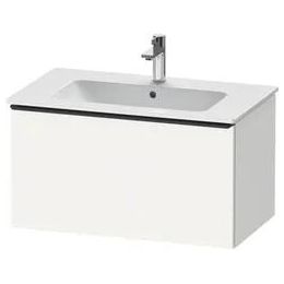 Duravit D-Neo, Waschtischunterbau wandh&auml;ngend, Breite 810 x Tiefe 462mm, 1x Auszug, mit Griff, DE426201818, Farbe: Wei&szlig; Matt Dekor