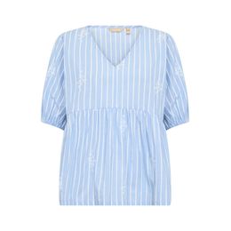 Culture Bluse 'CUBaloo' Damen Gr&ouml;&szlig;e XS hellblau / offwhite