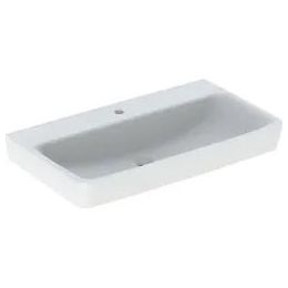 Geberit Renova Plan, Waschtisch, 85x48 cm, 1 Hahnloch, ohne &Uuml;berlauf, 501699, 501.699.00.8, Farbe: wei&szlig;/KeraTect