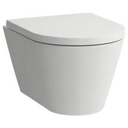Laufen Kartell Wand-WC COMPACT, Tiefsp&uuml;ler, sp&uuml;lrandlos, 490x370x285mm, H8203337570001, Farbe: Snow (wei&szlig; matt)