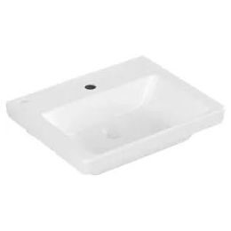 Villeroy & Boch Villeroy & Boch Subway 3.0 Handwaschbecken, 1 Hahnloch, ohne &Uuml;berlauf, 500x400mm, 4370FGRW, Farbe: Stone White CeramicPlus