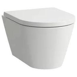 Laufen Kartell Wand-WC COMPACT, Tiefsp&uuml;ler, sp&uuml;lrandlos, 490x370x285mm, H8203330000001, Farbe: Wei&szlig;