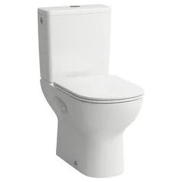 Laufen LUA Stand-WC, Abgang senkrecht, sp&uuml;lrandlos, 650x360x420mm, H8240870000001, Farbe: Wei&szlig;