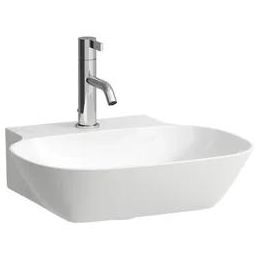Laufen INO Handwaschbecken, 1 Hahnloch, ohne &Uuml;berlauf, 450x410mm, H8163000001111, Farbe: Wei&szlig;