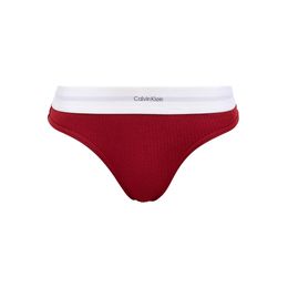 Calvin Klein Underwear String Damen Gr&ouml;&szlig;e XS rot / wei&szlig;