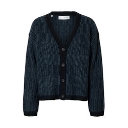 Selected Strickjacke 'SLFALVA' Damen Gr&ouml;&szlig;e M marine / navy