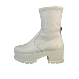 art Stiefelette Damen Gr&ouml;&szlig;e 37 creme Winterschuhe