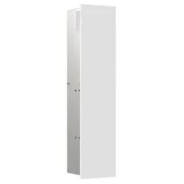Emco asis module pure WC-Modul, 1-teilige Holzfront, Unterputz, Anschlag rechts, 730x170mm, mit Reserverollenfach, 975551311, Farbe: alpin-weiss