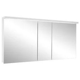 Schneider BORDO TW LED-Lichtspiegelschrank, 3 T&uuml;ren, 149,5x72,6x17,8cm, 188.150.01.50, Ausf&uuml;hrung: CH-Norm/Korpus silber eloxiert