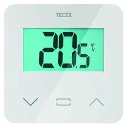 TECEfloor Raumbedienger&auml;t, Temperatur und Feuchte, LCD-Display, wei&szlig;, 77420053